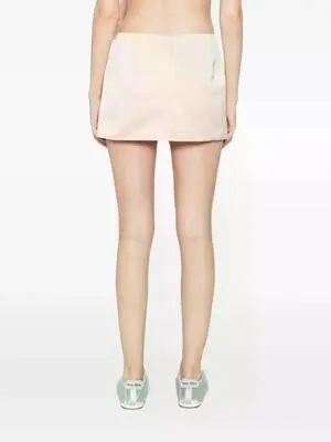 ALFIE Valetta Flap-pocket Mini Skirt - Pink