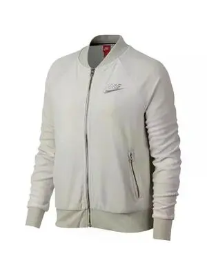 Nike Logo-embroidered Jacket - Grey