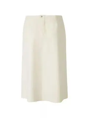 Herno A-line Midi Skirt - Neutrals