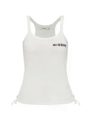 MISBHV Logo-print Tank Top - White