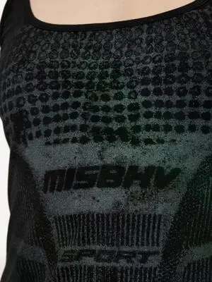 MISBHV Logo-detail Mini Dress