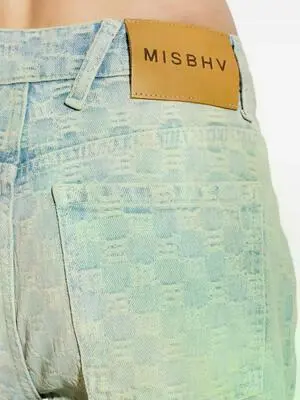MISBHV Monogram-jacquard Jeans