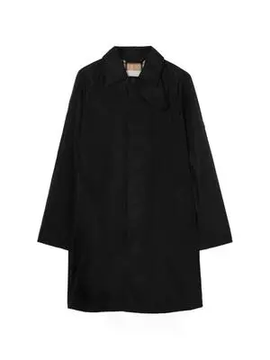 Burberry Nylon Ridgewood Car Coat - Black