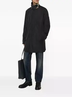 Burberry Nylon Ridgewood Car Coat - Black