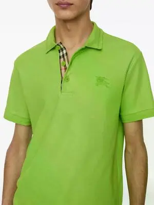 Burberry Cotton Polo Shirt - Green