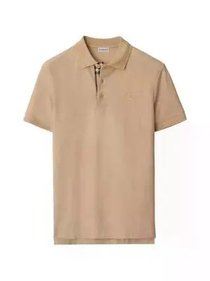 Burberry Cotton Polo Shirt - Neutrals