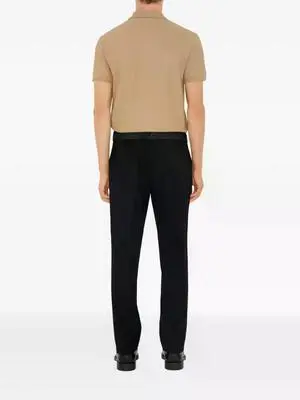 Burberry Cotton Polo Shirt - Neutrals