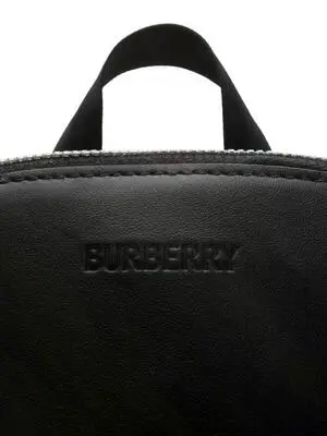 Burberry Embossed Check Backpack