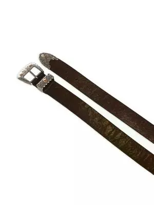 Pinko Buckled Leather Belt
