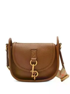 Burberry Mini B-clip Messenger Bag - Brown