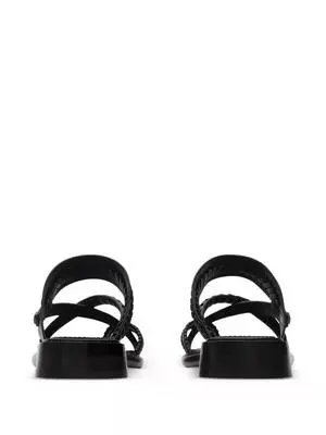 Burberry Baez Leather Sandals