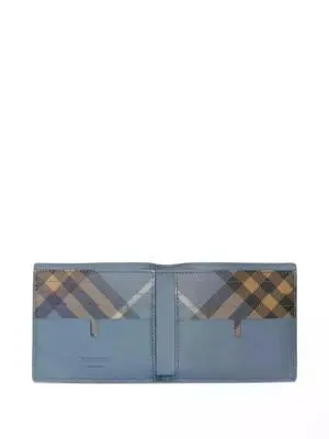 Burberry Pop Check Bifold Wallet