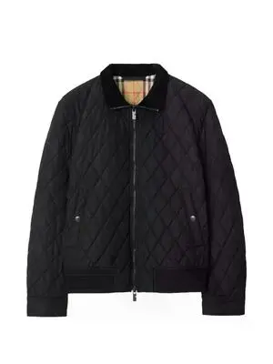 Burberry Quilted Nylon Jacket - Black