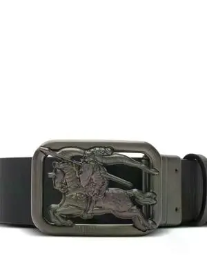 Burberry Reversible Check Rider Belt - Grey