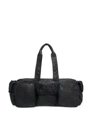 Y’s Wrinkled Leather Shoulder Bag