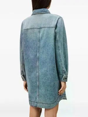 Ba&sh Tona Buttoned Denim Dress