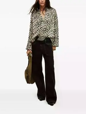 Ba&sh Pia Patterned Blouse