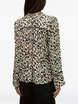 Ba&sh Pia Patterned Blouse