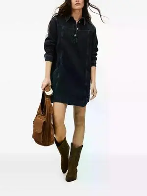 Ba&sh Tona Denim Shirt Dress
