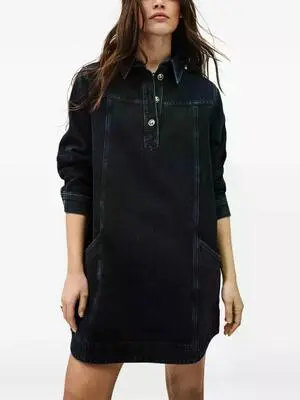 Ba&sh Tona Denim Shirt Dress