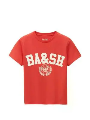 Ba&sh Ioni Short-sleeve Graphic-print T-shirt - Red