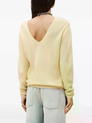 Ba&sh Sollene V-neck Knitted Top