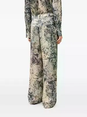 Ba&sh Carrina Animal-print Trousers