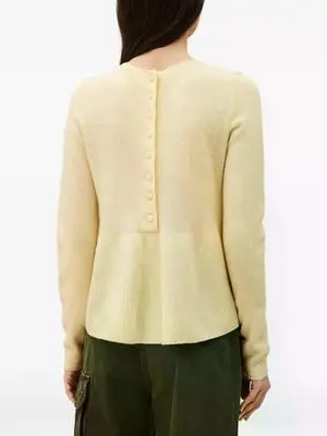 Ba&sh Salama Buttoned-back Knitted Top