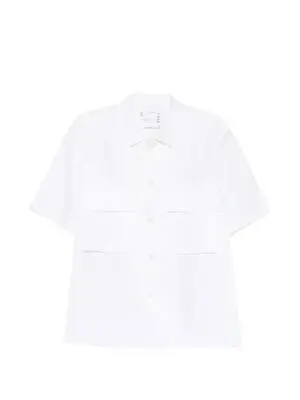 Sacai Pocket Short-sleeve Shirt - White