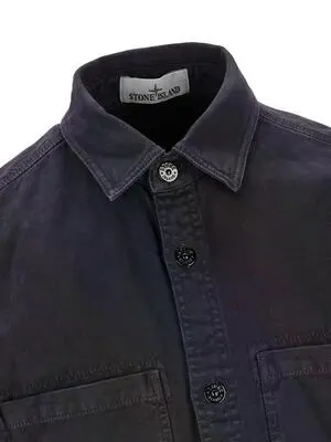 Stone Island Chest-pocket Overshirt - Blue