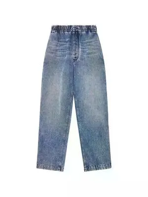 MARANT Timeo Elasticated-waistband Jeans - Blue