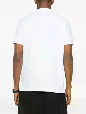 Stone Island Logo-patch Polo Shirt - White