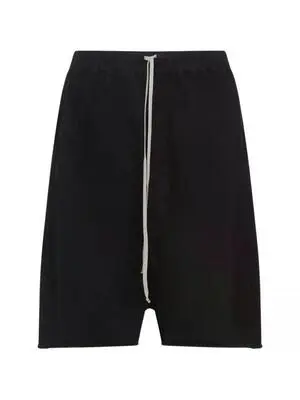Rick Owens Drawstring Pocket Shorts - Black