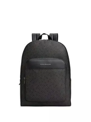 Tommy Hilfiger Geometric Backpack - Black