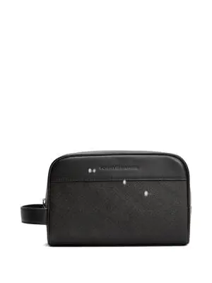 Tommy Hilfiger Textured Cosmetic Bag - Black