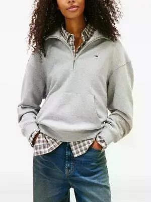 Tommy Hilfiger Hooded Zip Sweatshirt - Grey