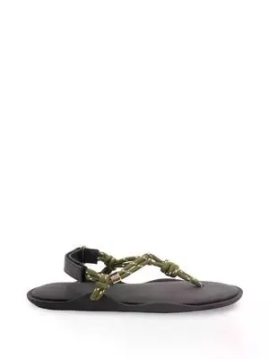 Flowze Knot-detail Sandals - Green