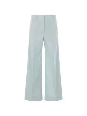 Incotex Wide-leg Trousers - Blue
