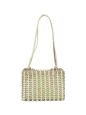 Rabanne Metal-embellishment Shoulder Bag - Neutrals