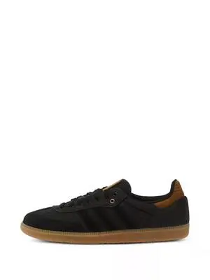 Adidas Samba Striped Sneakers - Black