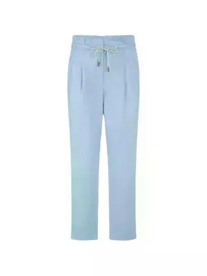 MARCCAIN High-waisted Trousers - Blue