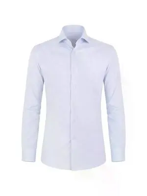BOSS Wrinkle-resistant Shirt - Blue