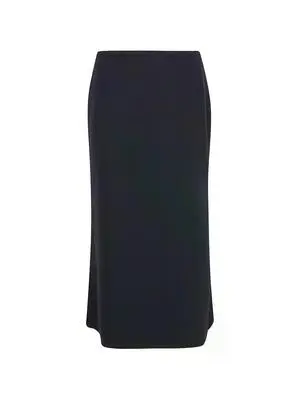 Victoria Beckham Fitted Midi Skirt - Blue