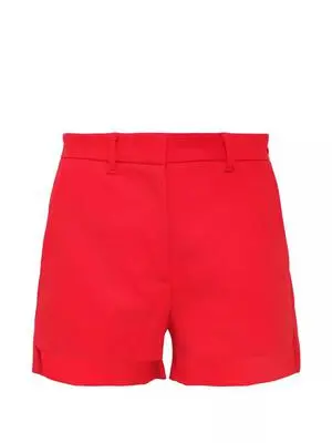 MSGM Cuffed Tailored Shorts - Red