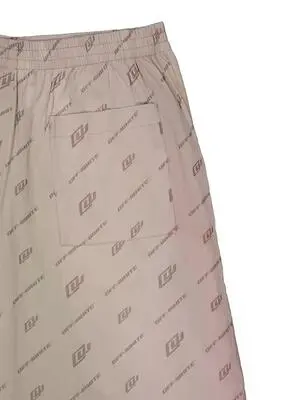 Off-White Jacquard Bowling Shorts