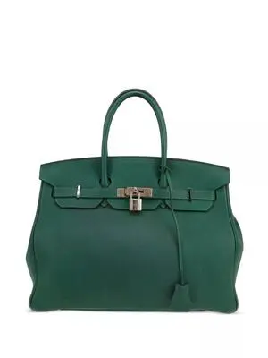 Hermès Birkin 35 Handbag - Green