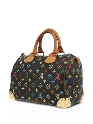 LOUIS VUITTON X Takashi Murakami Speedy 30 Handbag - Black
