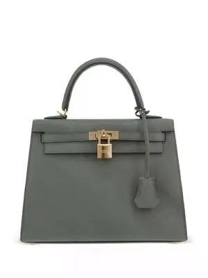 Hermès 25 Kelly Handbag - Green