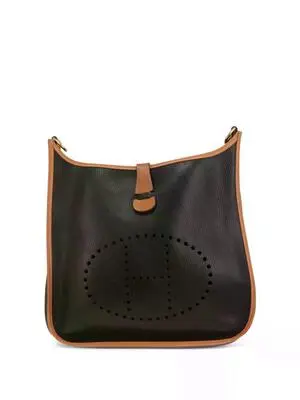 Hermès 1991 Evelyne Shoulder Bag - Black