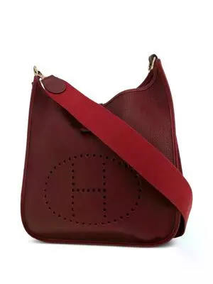 Hermès 2000s Evelyne Shoulder Bag - Red